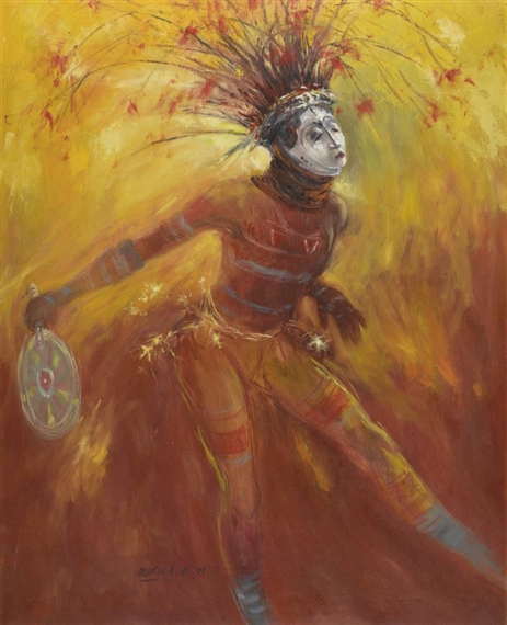 Abiodun Olaku (Nigerian, 1958) - MutualArt