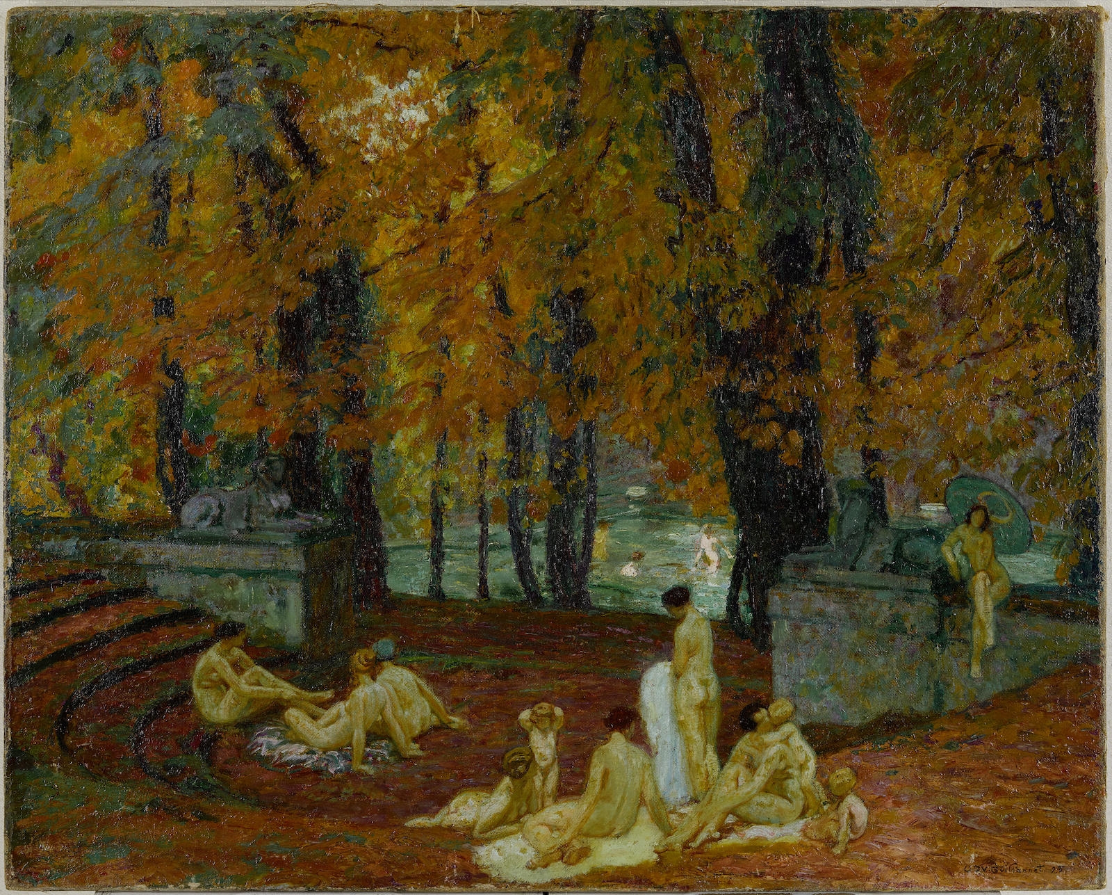 Octave Denis Victor Guillonnet | Les baigneuses | MutualArt