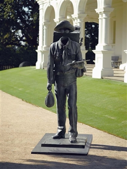Tim Storrier | The Histrionic Wayfarer (After Bosch) (Maquette) | MutualArt