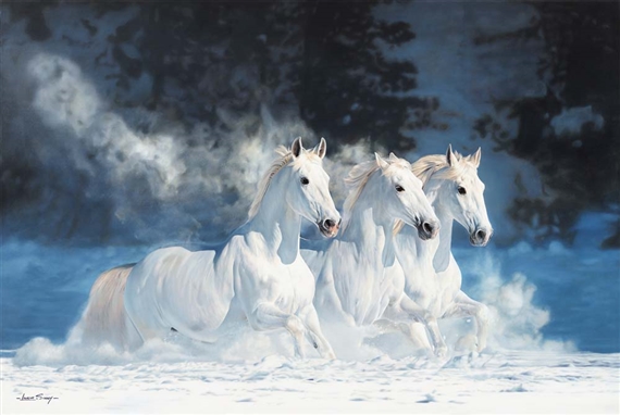 Lawrence Starkey | Snow Run No. 2 | MutualArt