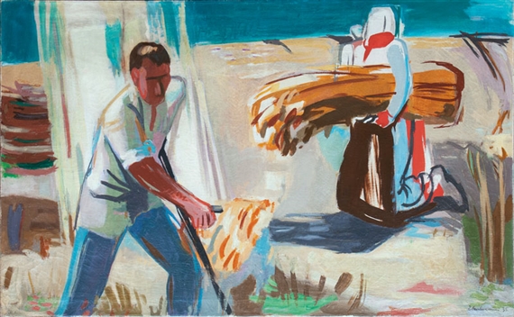 Erich Hartmann | Harvest Time (1935) | MutualArt