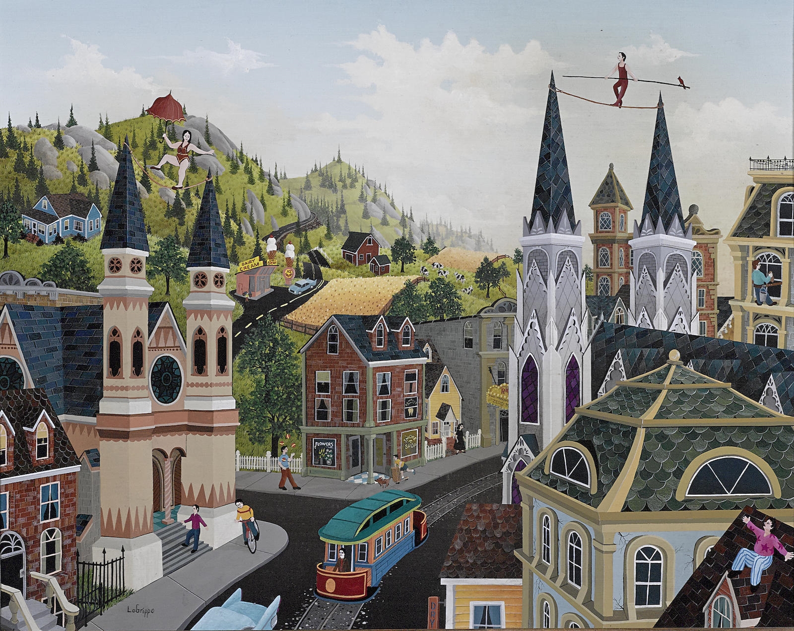 Robert LoGrippo | Balancing Acts | MutualArt