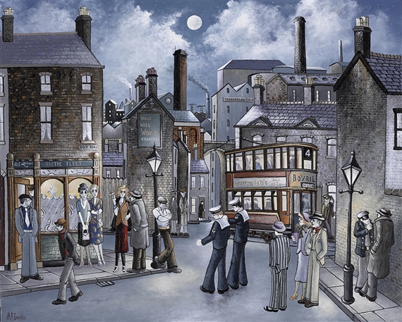 Brian J. Gordon | Nighthawks | MutualArt