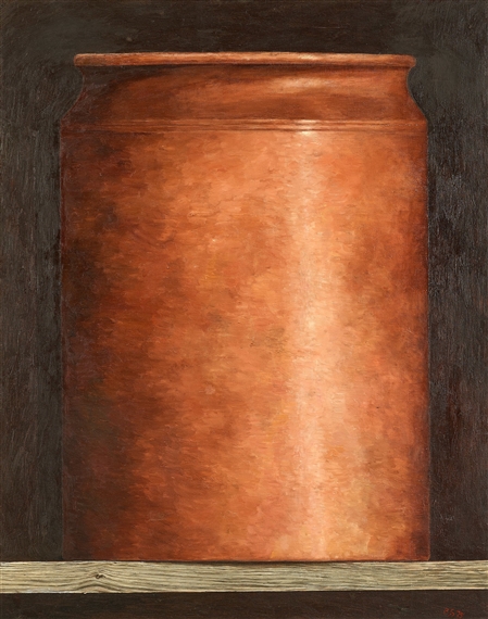 Philip von Schantz | Still life with green peas (1989) | MutualArt