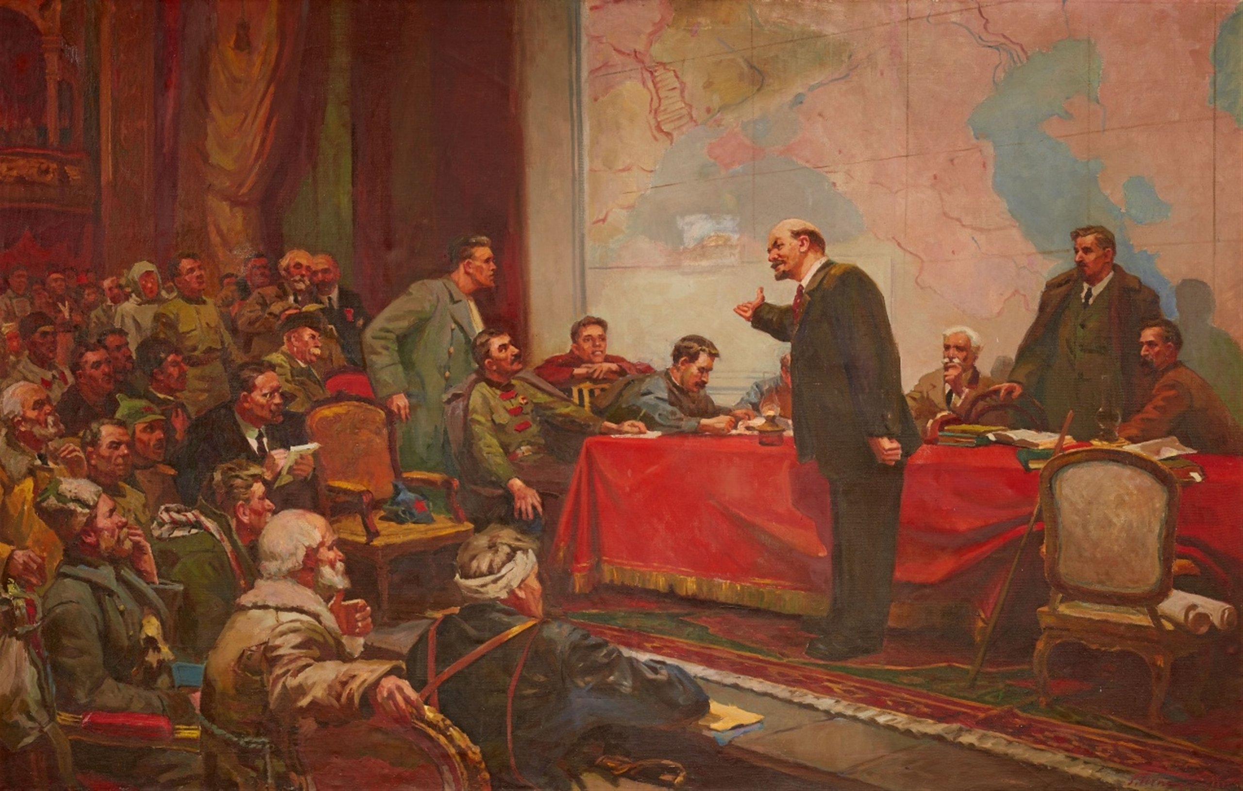 Grigorij Jefimovich Shpolansky | Lenin's Speech on the Goelro Plan ...