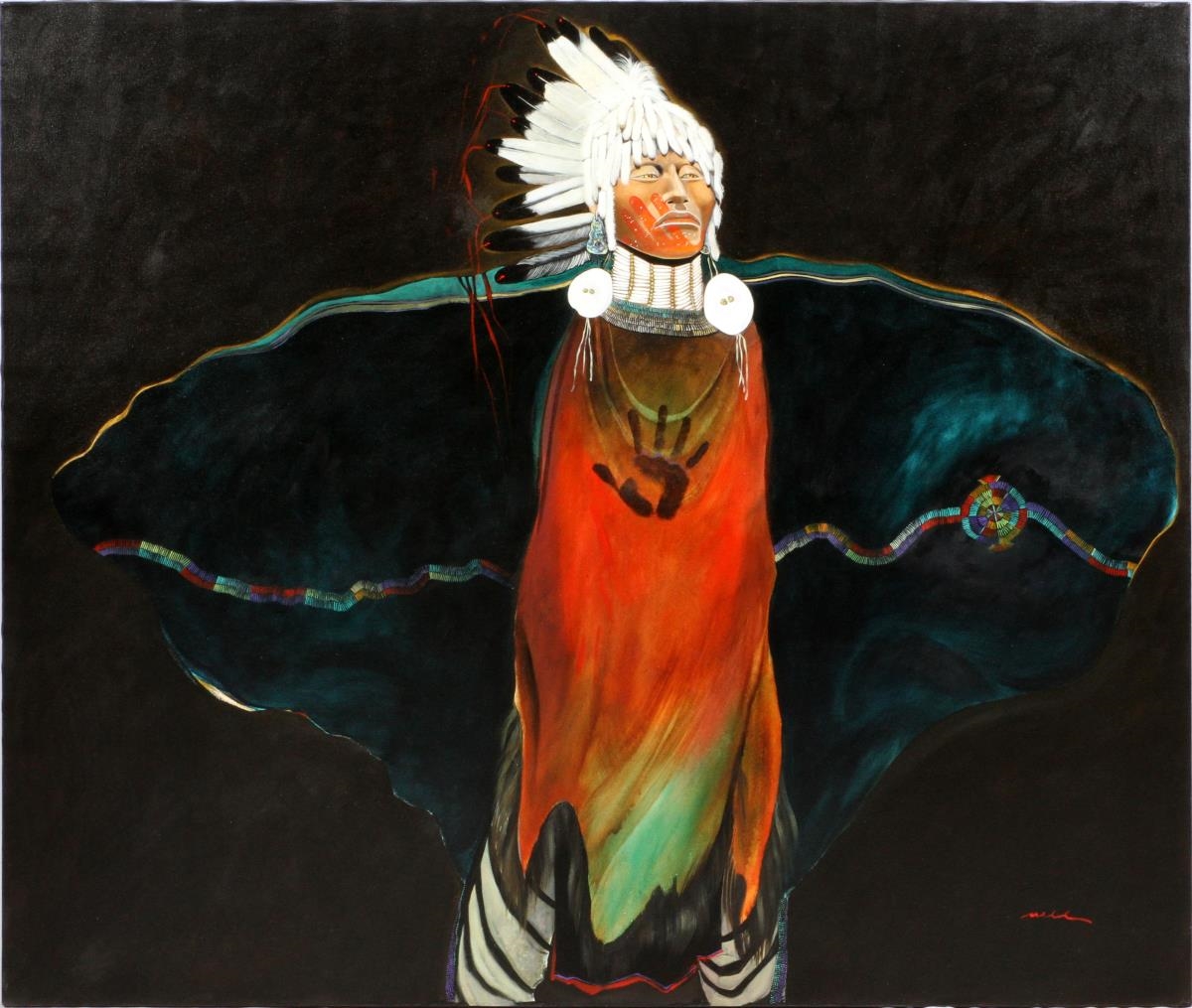 C. J. Wells | FOOLS CROW | MutualArt