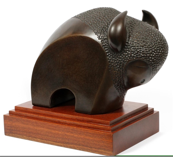 Fred Begay | Buffalo (1989) | MutualArt