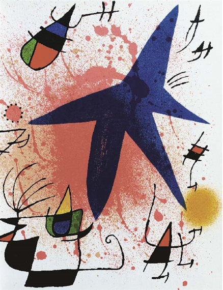 Joan Miró | Joan Miró Lithographs, [Volumes I-II], New York, Tudor ...
