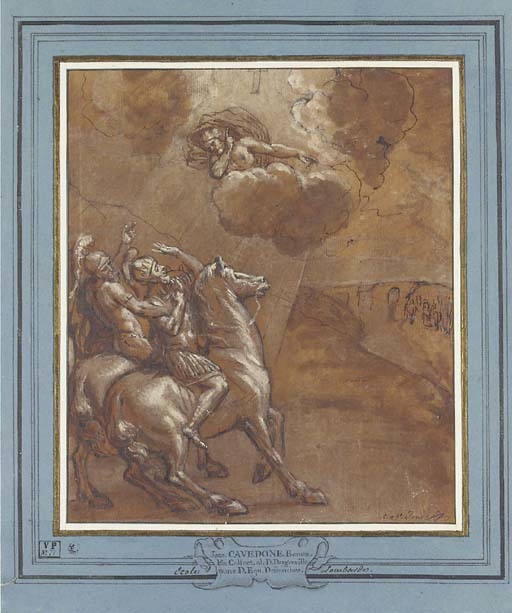 Giacomo Cavedone | The Conversion of Constantine | MutualArt