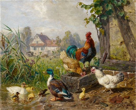 Carl Jutz the Elder (German, 1838 - 1916) - MutualArt