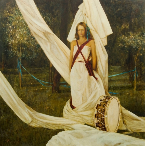 Geoff Proud | Maiden in an Abundant Landscape (1994) | MutualArt