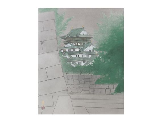 Toshio Tabuchi | OSAKA CASTLE | MutualArt