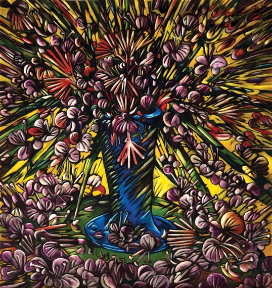 Dean Buchanan | Large Flower Still Life | MutualArt