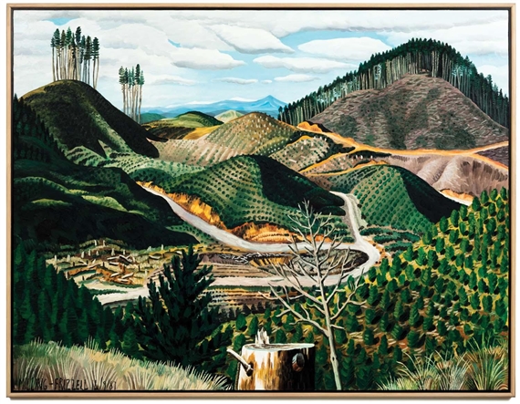 Artworks of Dick Frizzell (New Zealander, 1943)