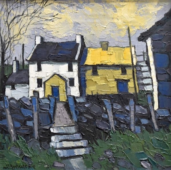 Wilf Roberts | Farm Near Bodedern (2005) | MutualArt