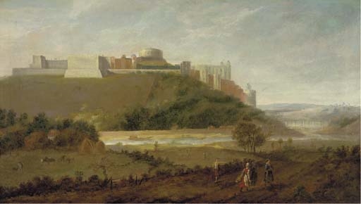 Peter Tillemans | Windsor Castle from the north with the River Thames ...