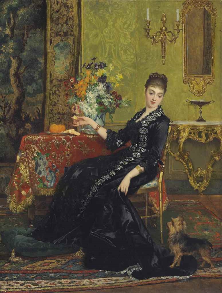 Franz Verhas | The jewels (1872) | MutualArt