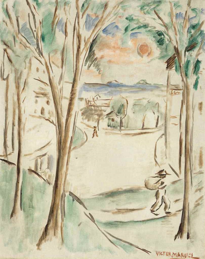 Victor Manuel | Suave amanecer (Circa 1940) | MutualArt