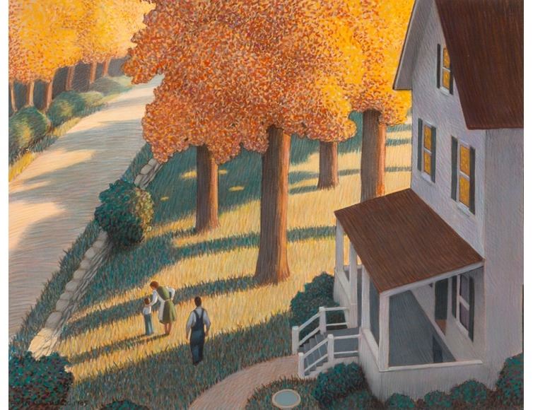 Chris Van Allsburg Drawings