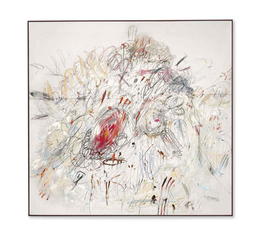 Cy Twombly | Leda and the Swan (1962) | MutualArt