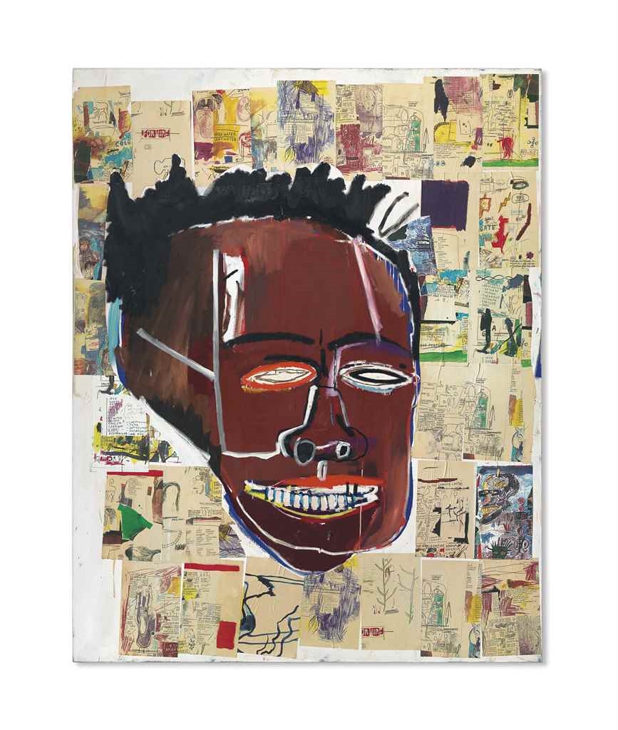 Jean-Michel Basquiat | Red Joy (1984) | MutualArt