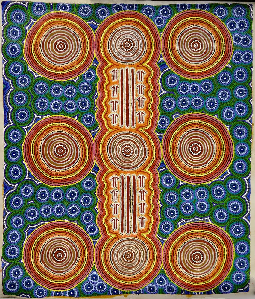 Doreen Reid Nakamarra | Rock Wallaby Dreaming Wakulyarri | MutualArt