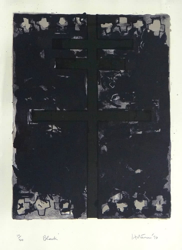 Ralph Hotere | Black (1997) | MutualArt