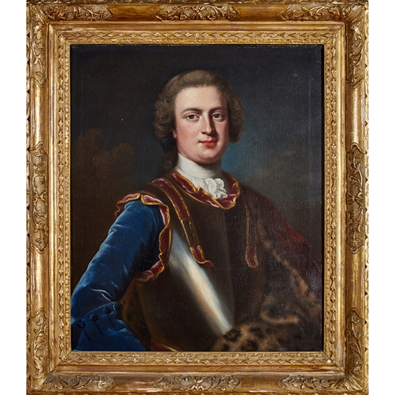British School, 18th Century | PORTRAIT OF GEORGE, LORD VISCOUNT BURY ...