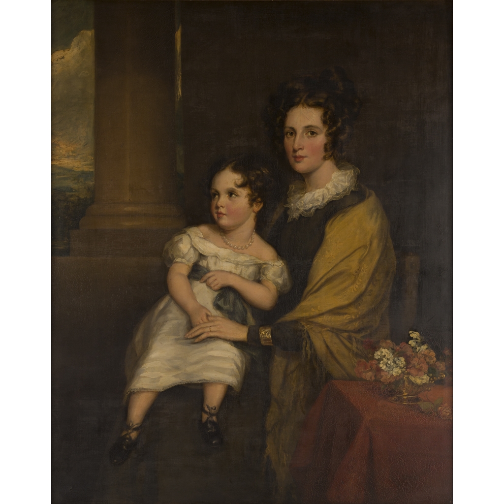 Francis Grant | A FAMILY PORTRAIT OF MRS GEORGE KINNEAR AND HER ...