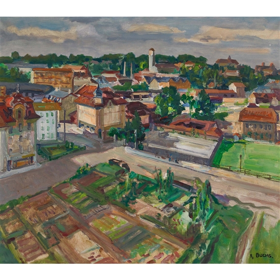 Raymond Buchs | Place du Théâtre Livio | MutualArt
