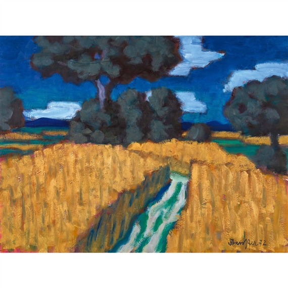 Fred Stauffer | Selbstportrait (1974) | MutualArt