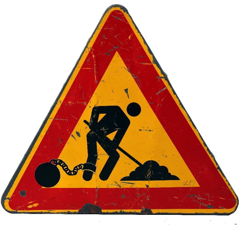 Clet Abraham | Triangle (unique) (2013) | MutualArt