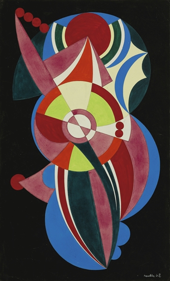 Auguste Herbin | Sans Titre (1942) | MutualArt