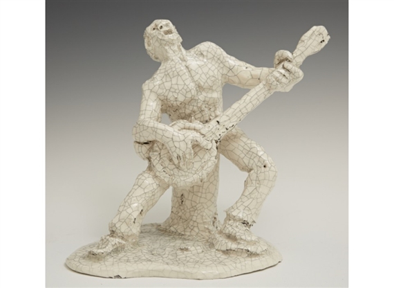 Steele Burden | The Banjo Player | MutualArt