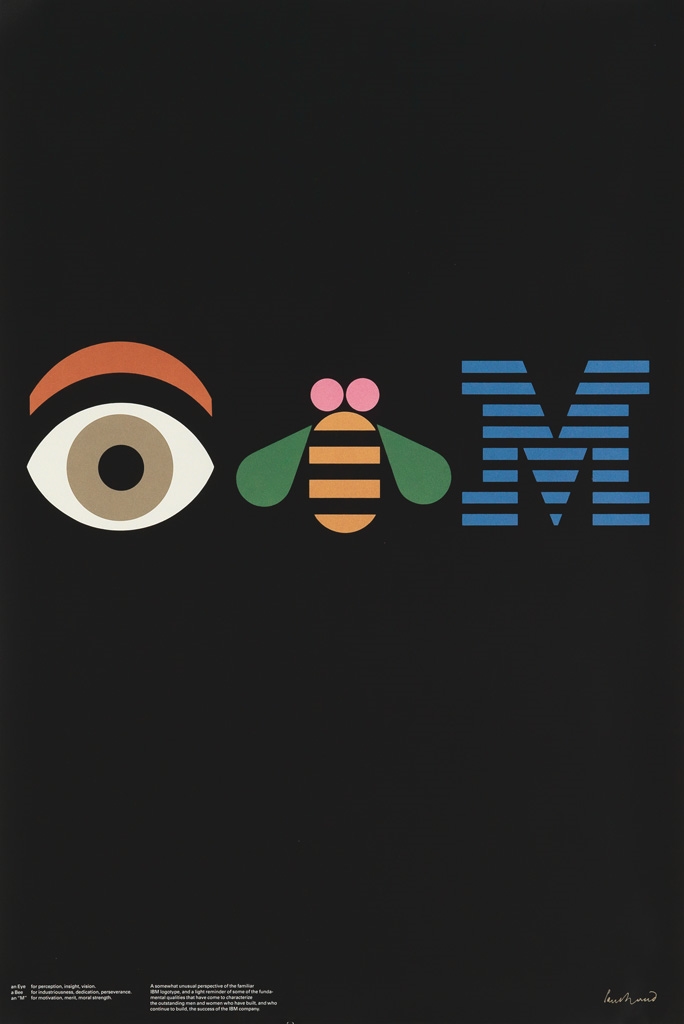 Paul Rand | IBM (1982) | MutualArt