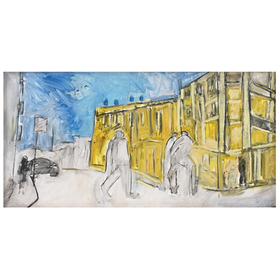 Phil Kelly | El edificio Cue (1998) | MutualArt