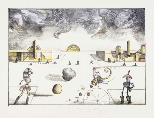 Saul Steinberg | Sam's Art from the New York International portfolio ...