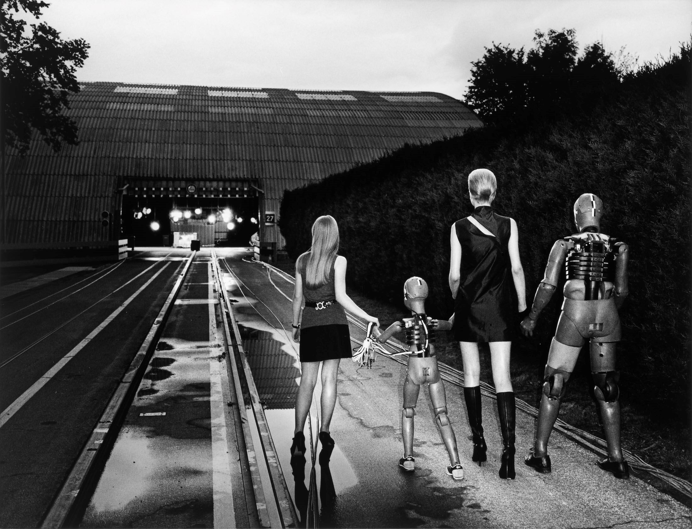 Helmut Newton | X-ray, French Vogue, Paris (1994) | MutualArt