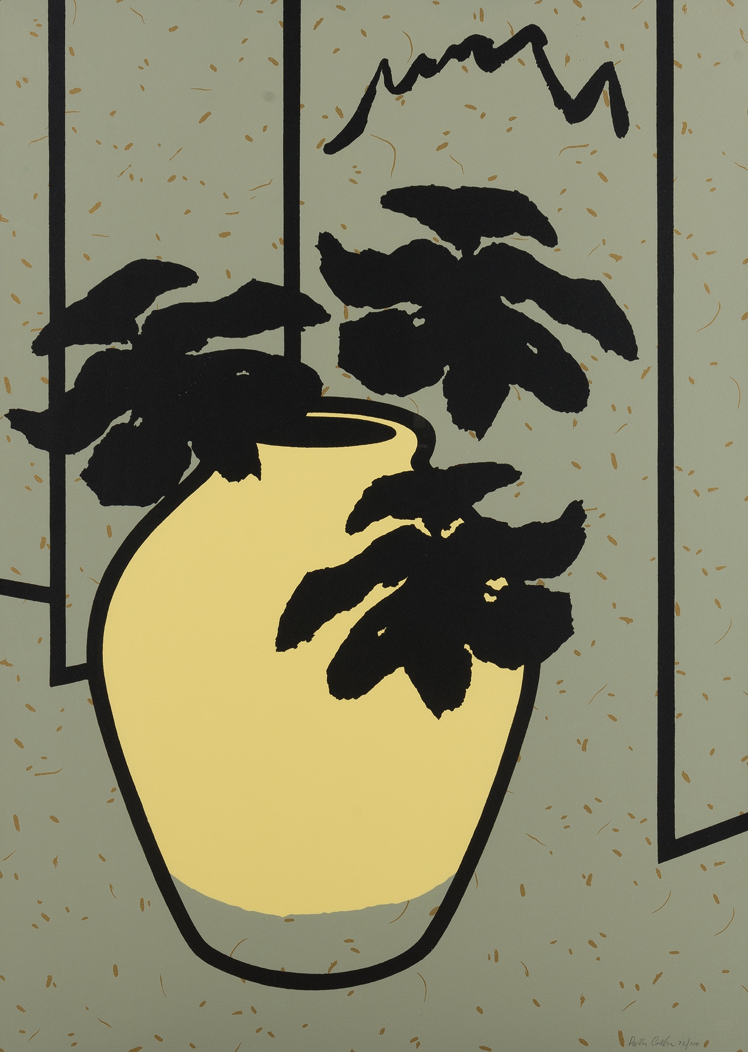 Patrick Caulfield | Cream Glazed Pot | MutualArt