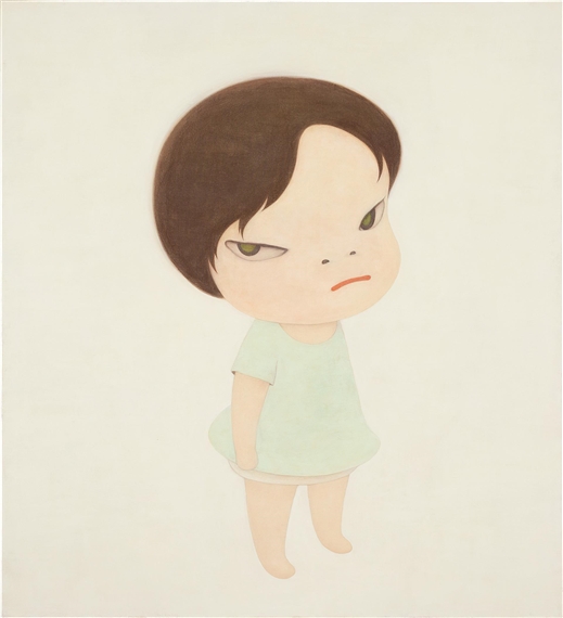 Yoshitomo Nara | KNIFE BEHIND BACK (2000) | MutualArt