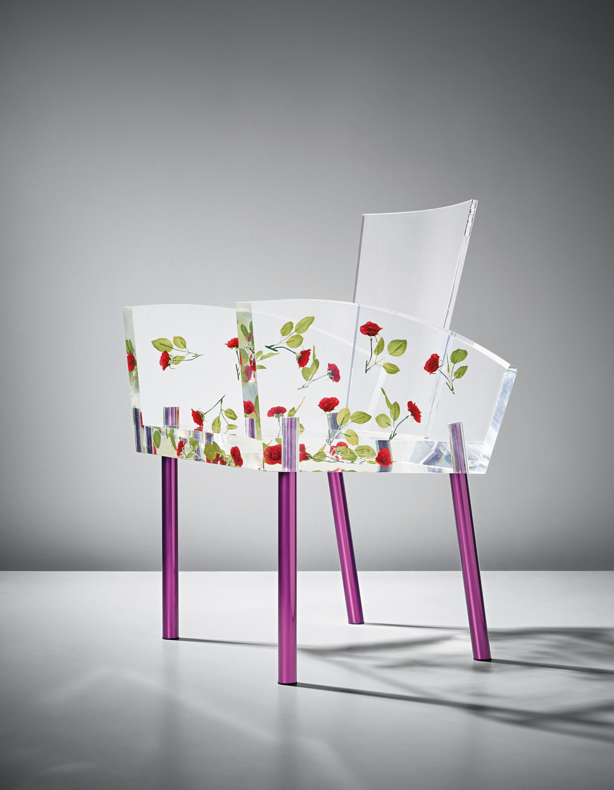 Shiro Kuramata | Miss Blanche chair (1988) | MutualArt