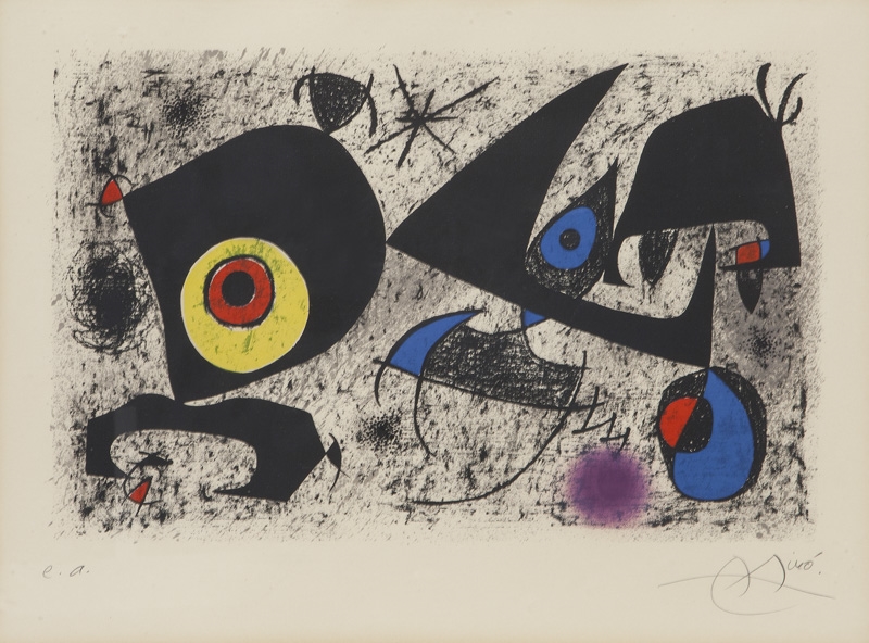 Joan Miró | Hommage à Miró (1972) | MutualArt