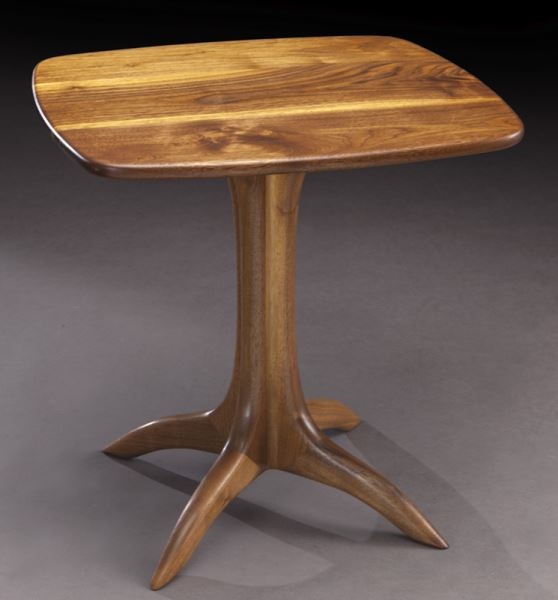 Sam Maloof | Sam Maloof side table with square | MutualArt