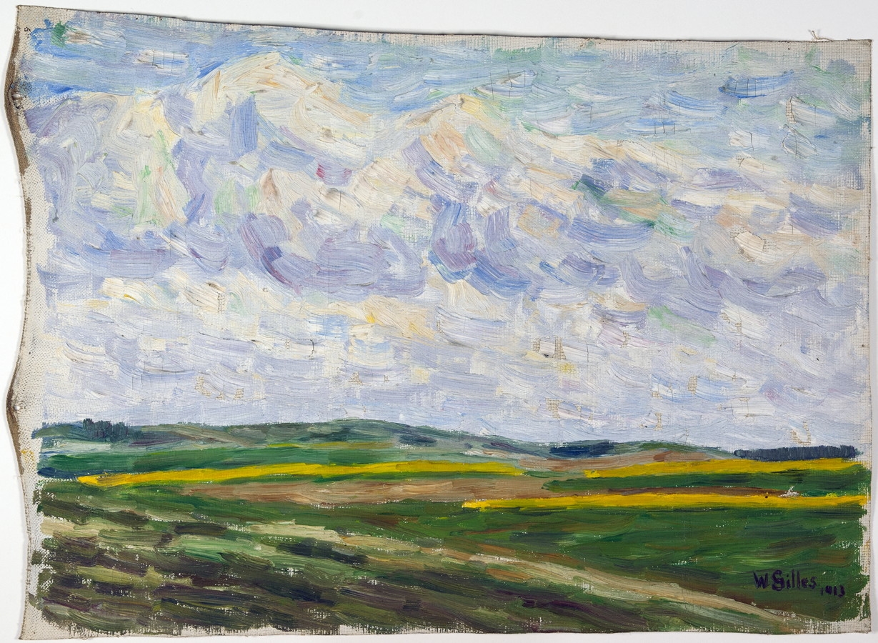 Werner Gilles | Landschaft (1913) | MutualArt