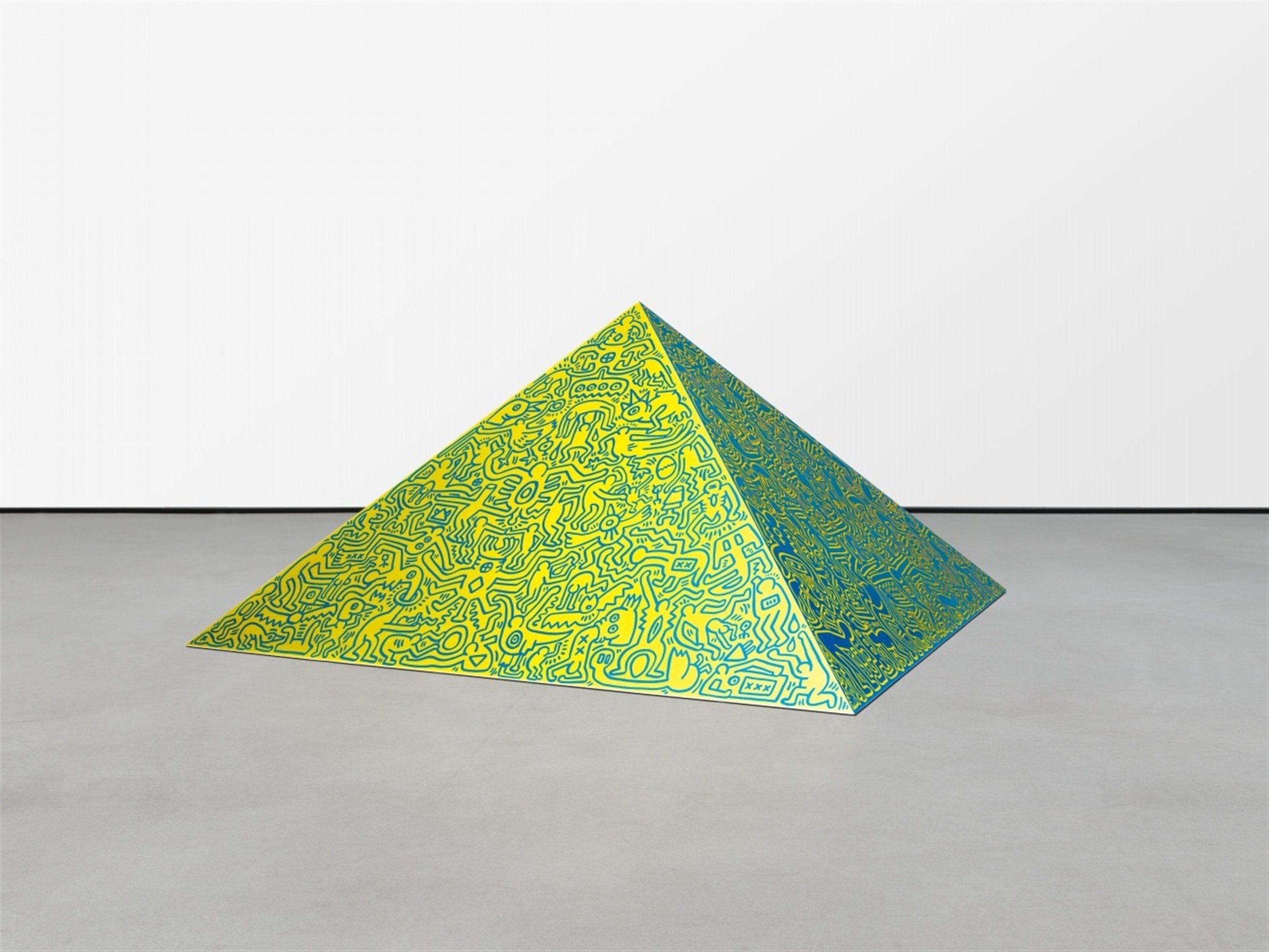 Keith Haring | Pyramid sculpture (1989) | MutualArt