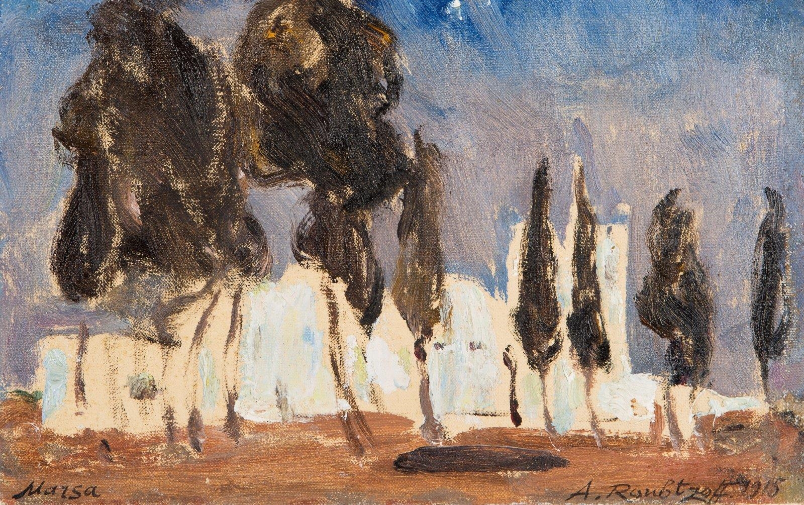 Alexandre Roubtzoff | Villa persane | MutualArt