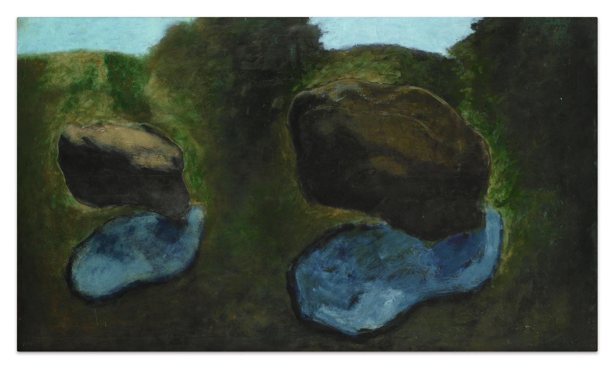 Josef Sima | Double Paysage (1954) | MutualArt