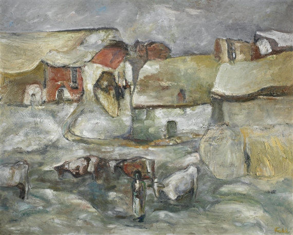 Sheila Fell - Boats near Maryport, Cumbria