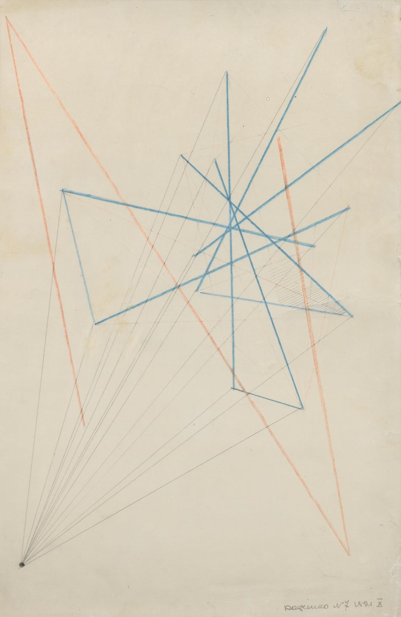 Aleksandr Mikhaylovich Rodchenko | STUDY FOR CONSTRUCTION (1921 ...