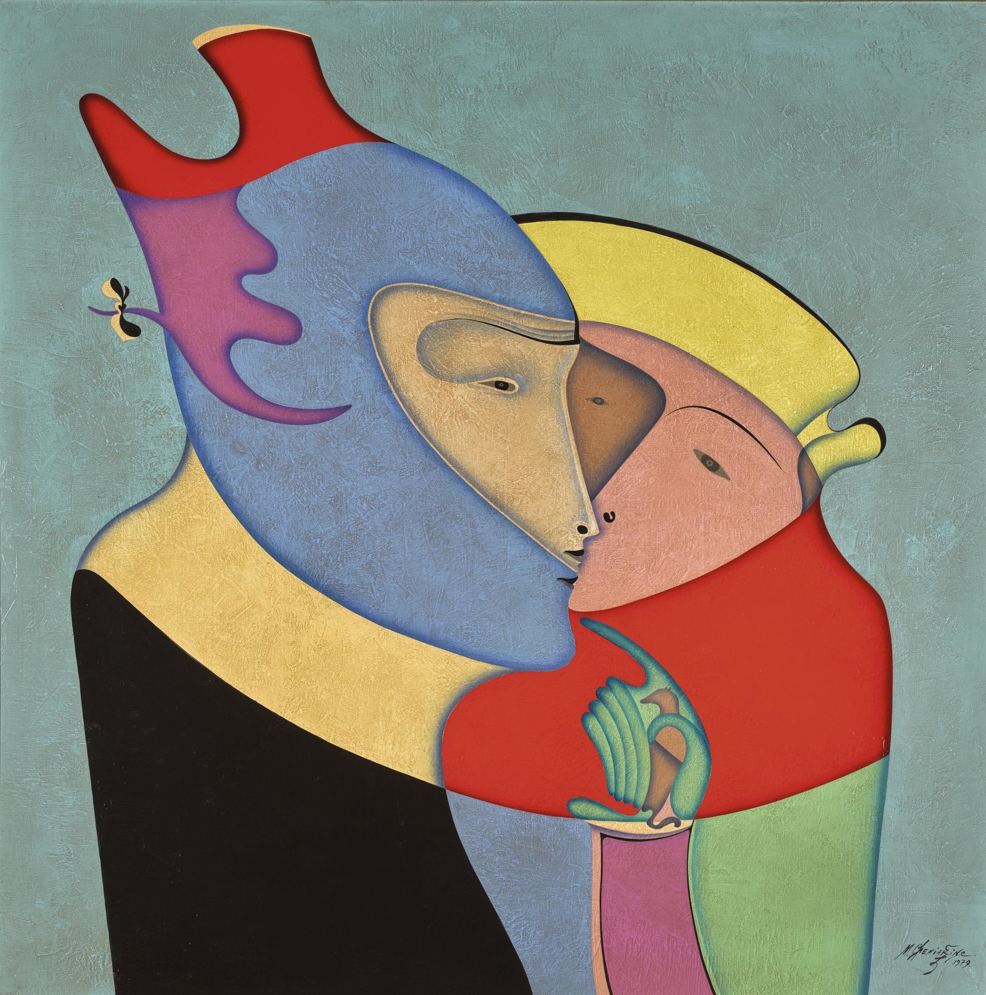 Mikhail Chemiakin | PORTRAIT OF VALERY PANOV (1979) | MutualArt